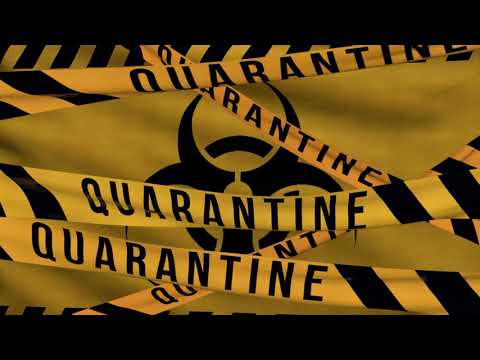 Corona virus background quarantine video free use By Help Us