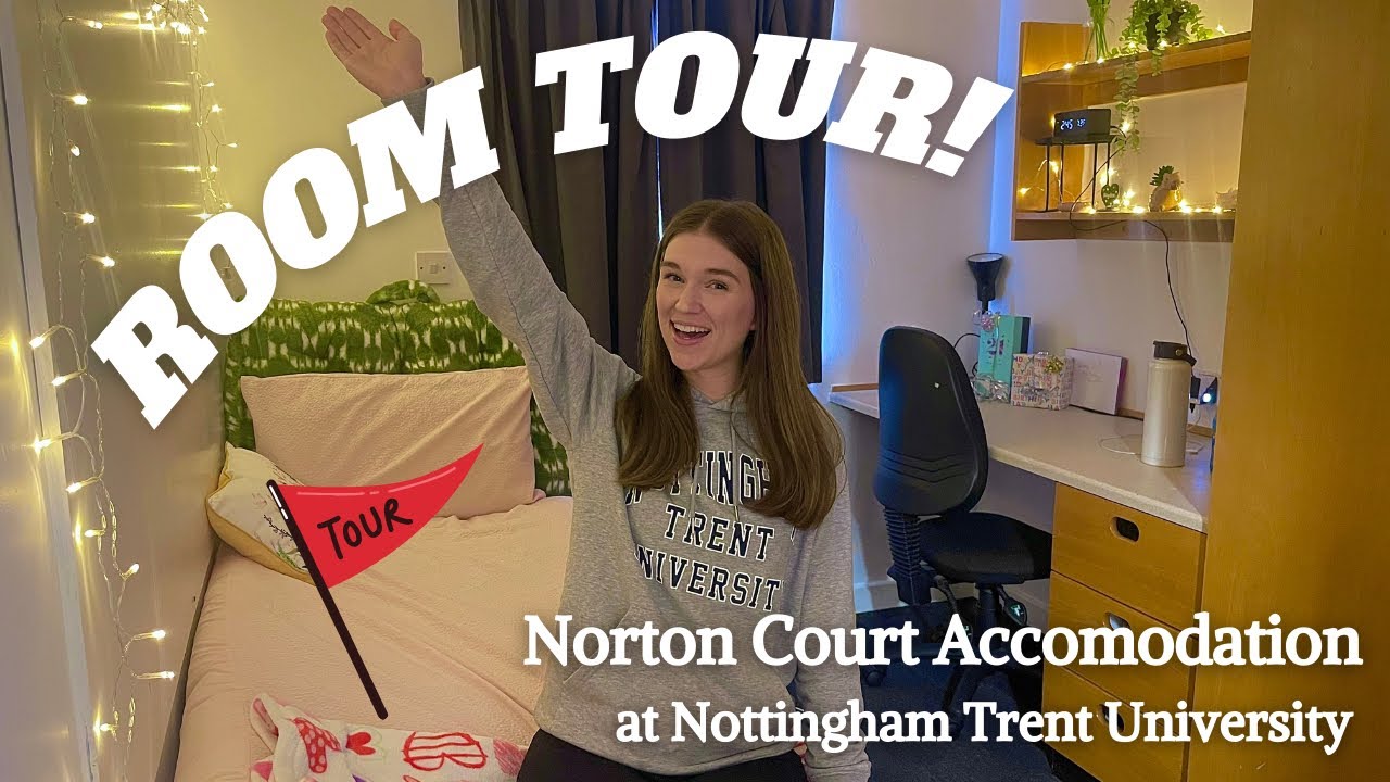 ROOM TOUR OF NORTON COURT AT NOTTINGHAM TRENT UNIVERSITY - YouTube