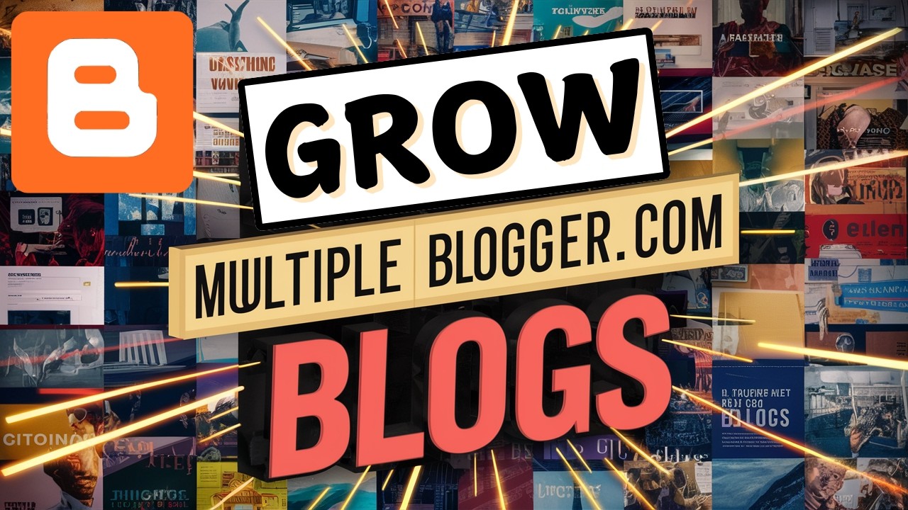Simple method to grow multiple Blogger.com blogs - YouTube