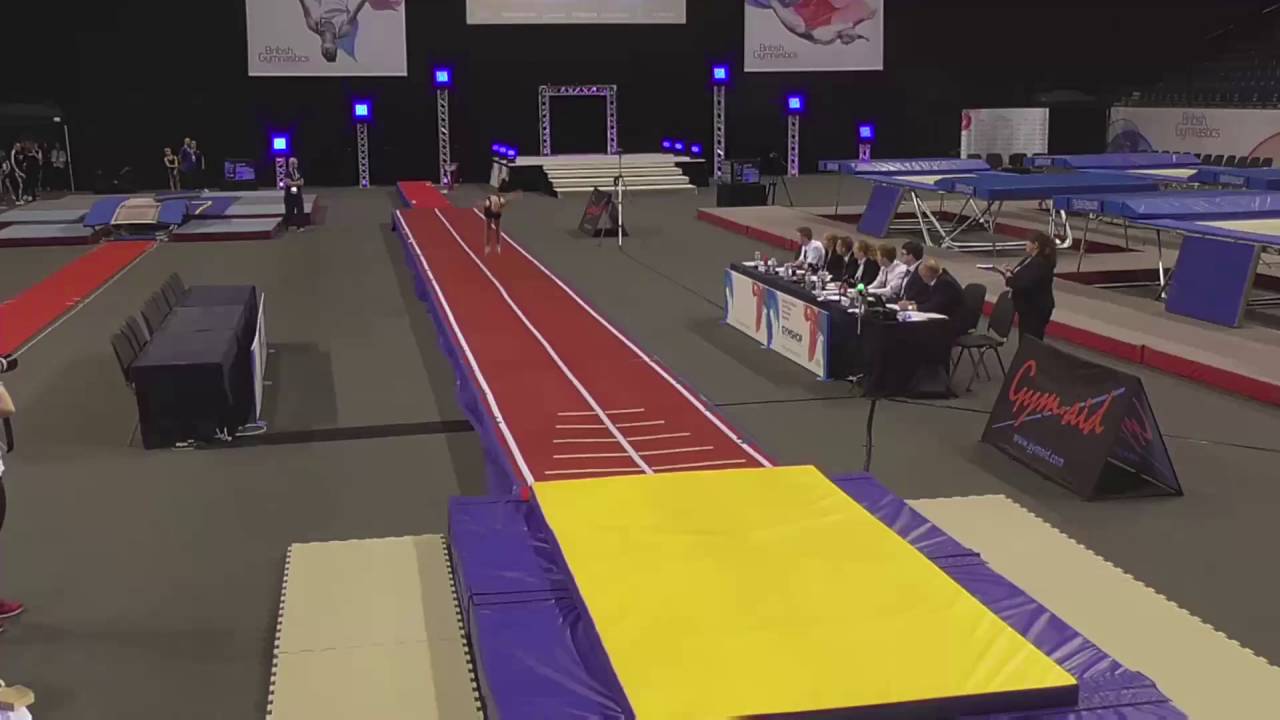 British championships Tumbling Final - YouTube