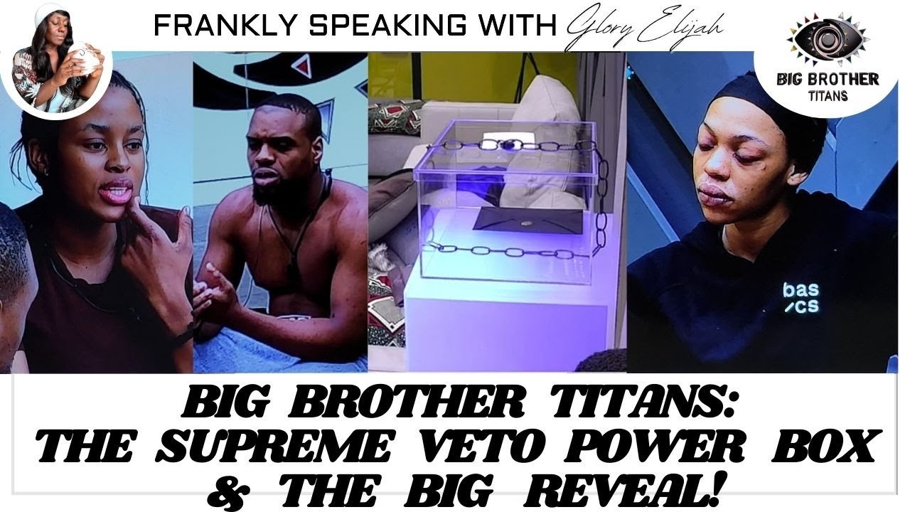 BIG BROTHER TITANS: THE BIG REVEAL OF THE SUPREME VETO POWER BOX ...