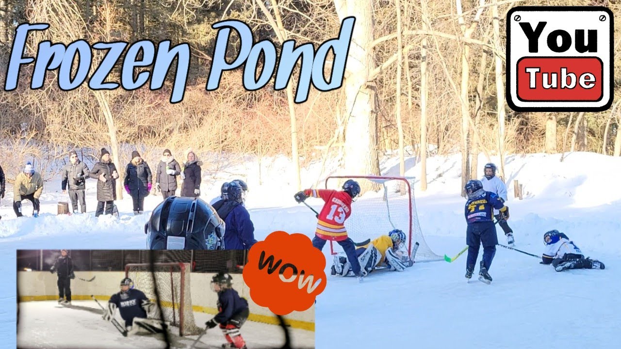 Hockey on a Frozen Pond - YouTube