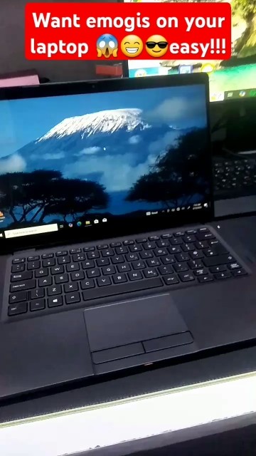 for Windows laptop......Windows+period(.) MAC use the shortcut ...