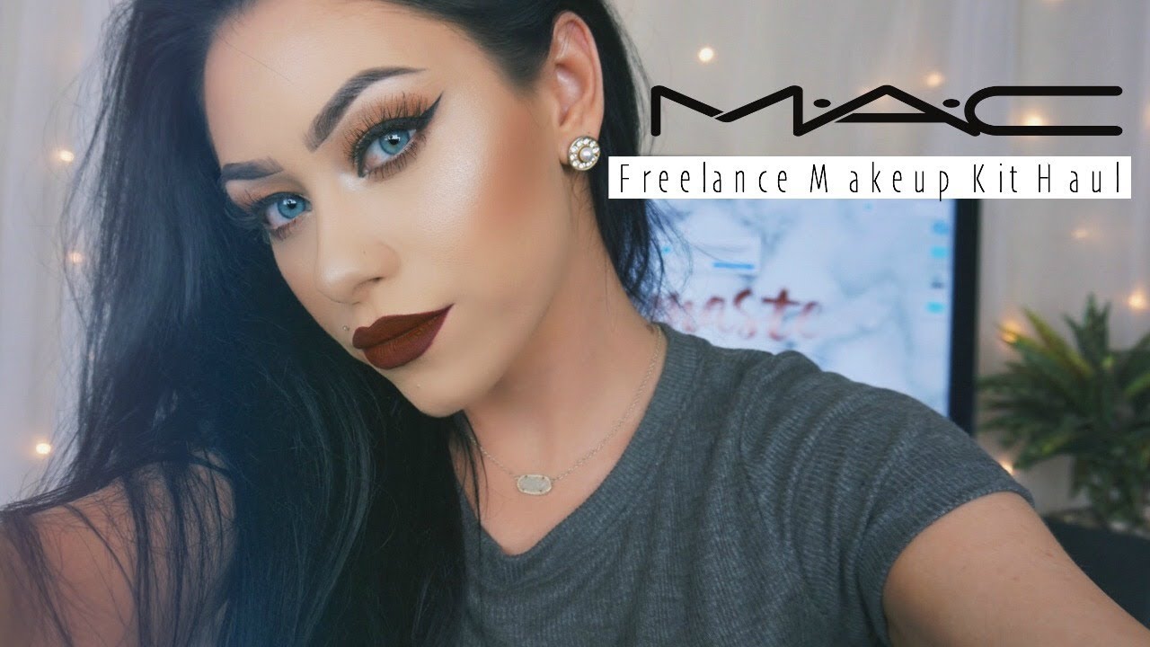 MAC Freelance Makeup Kit Haul | Cassi Lee ♡ - YouTube