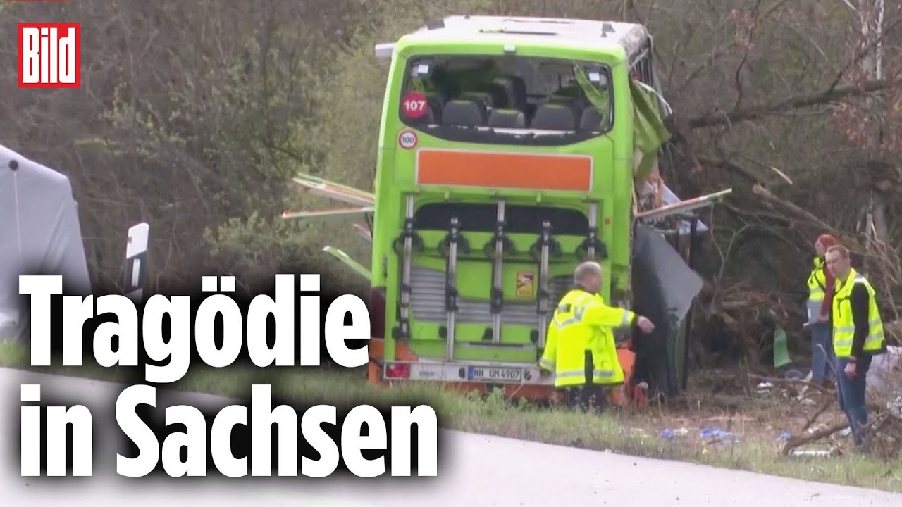 Tödlicher Flixbus-Unfall auf der A9 - YouTube