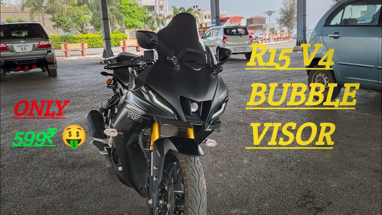 R15 v4 visor || R15 v4 modified visor || R15 v4 bubble visor ...