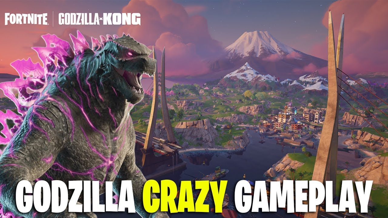 FORTNITE ( GODZILLA vs TRAIN ) WHO WILL WIN ???? - YouTube