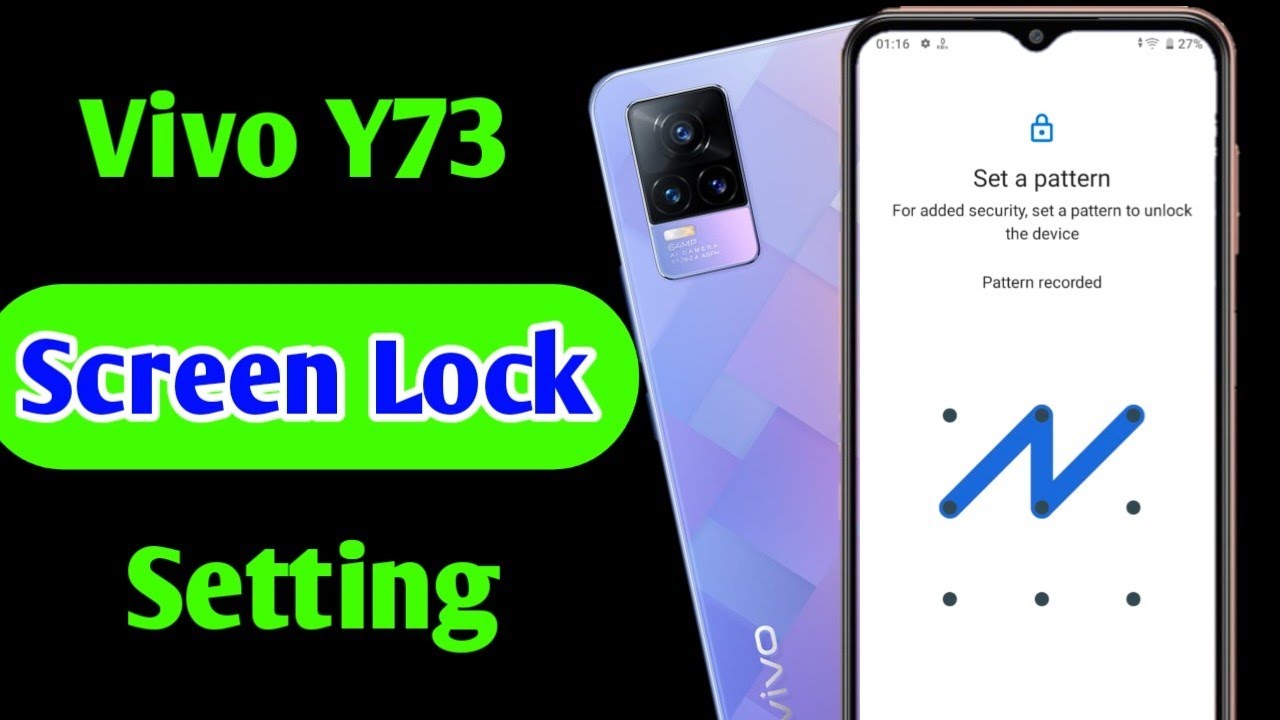 Vivo y73 screen lock setting/vivo y73 mobile me screen lock kaise ...