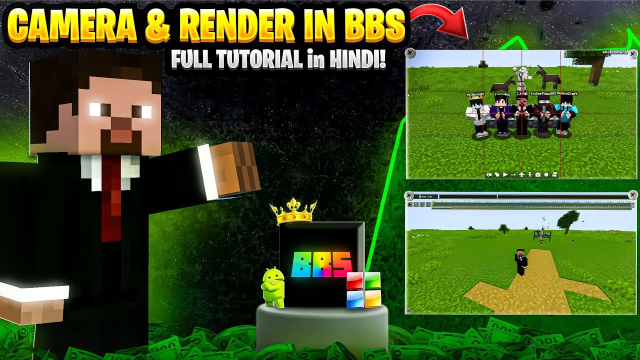 BBS Mod Camera Setup & Render Tutorial In Hindi | Android & Pc - YouTube