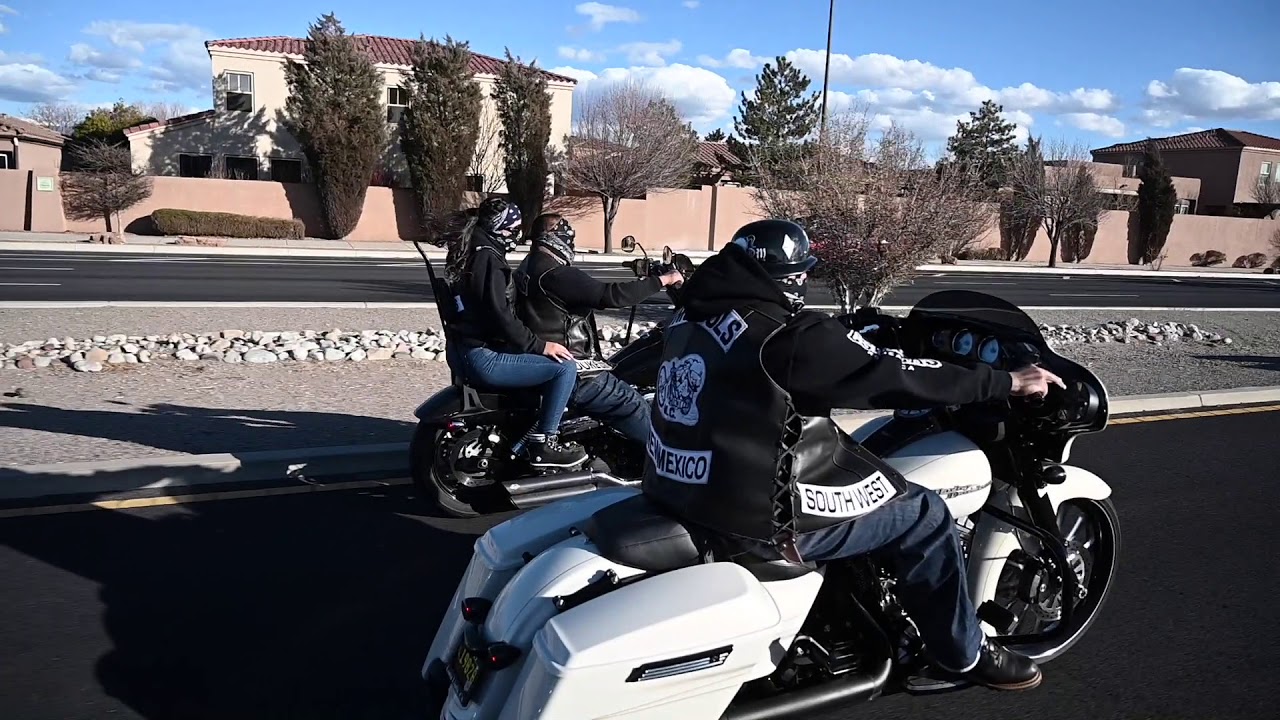 MONGOLS MC New Mexico MEMORIAL RIDE - YouTube