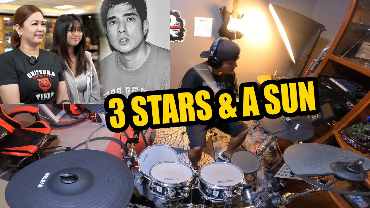 FrancisM - 3 Stars & A Sun Drum cover - YouTube