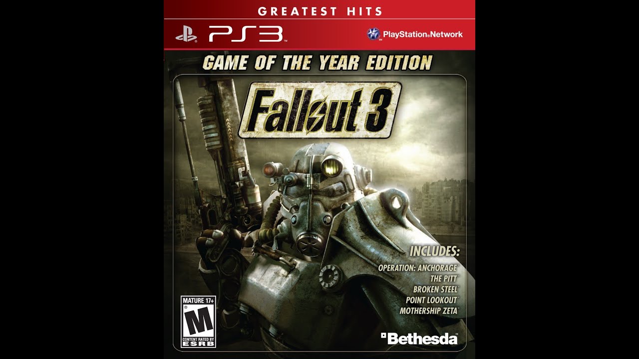 FALLOUT 3 GOTY EDITION UNBOXING - YouTube