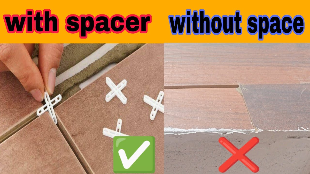 What is tile spacer ?|| importance of tile space || tile instlation ...