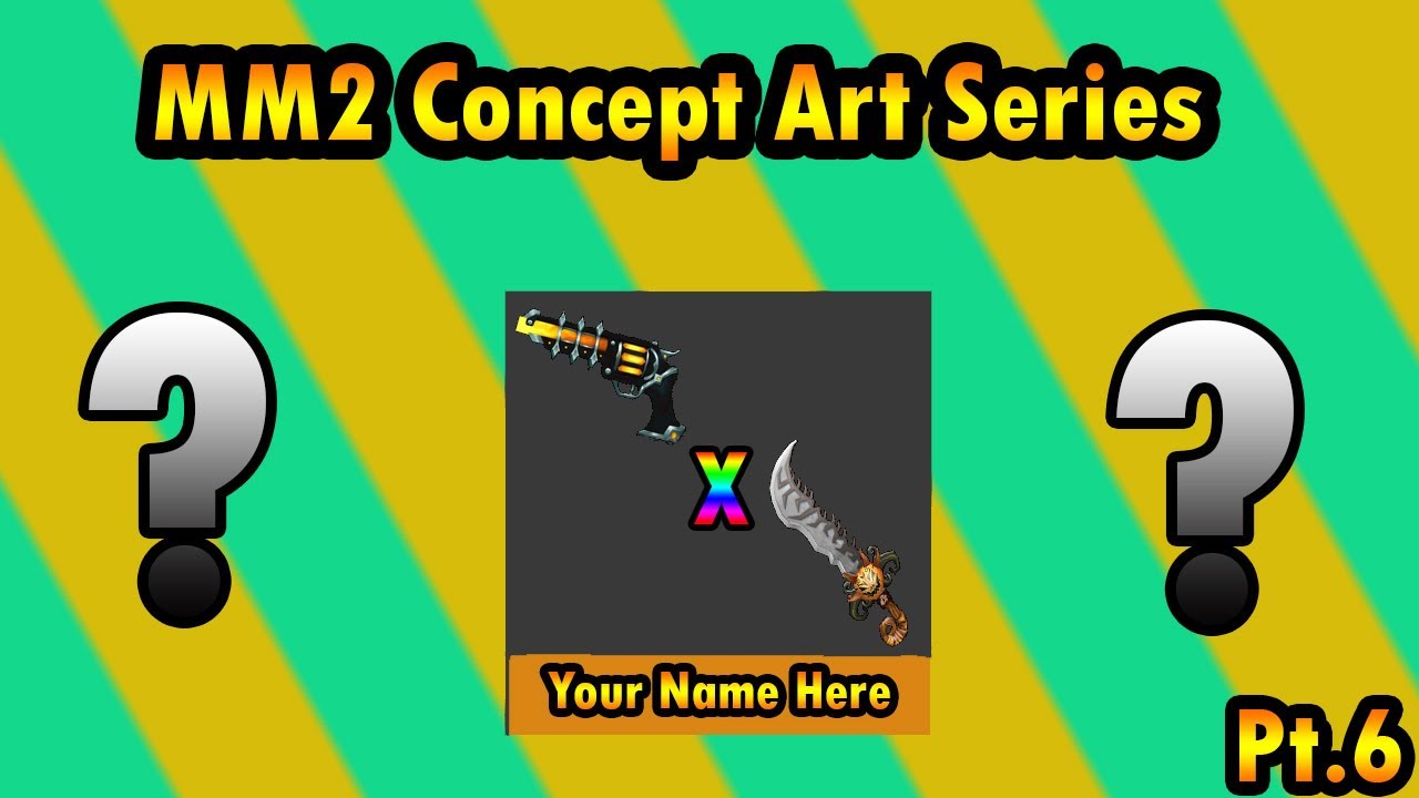 MM2 concepts Pt.6 // Purple Hallows Edge & Purple Hallowgun - YouTube