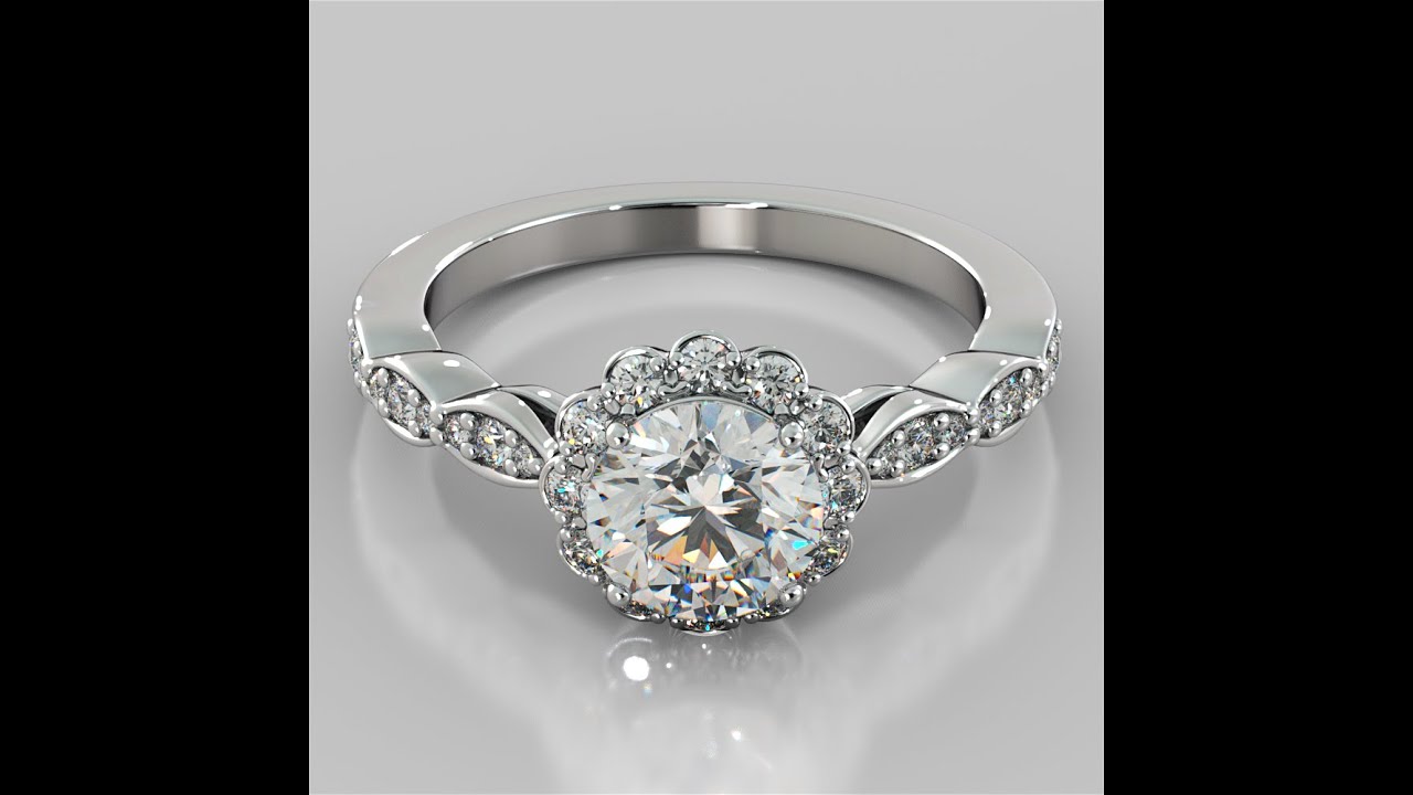 Agape Diamonds Model: S/121589 - YouTube