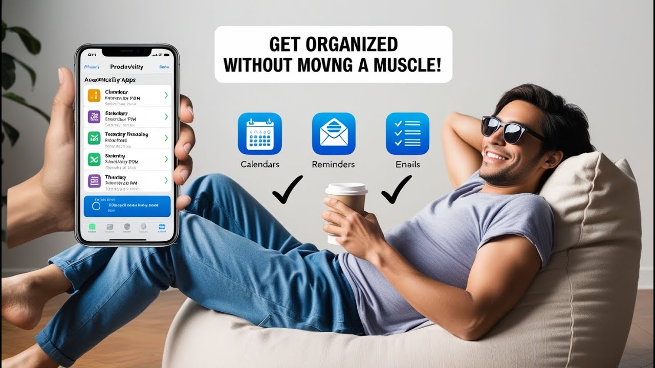 How To Organize Your Work & Life If You Are LAZY - YouTube