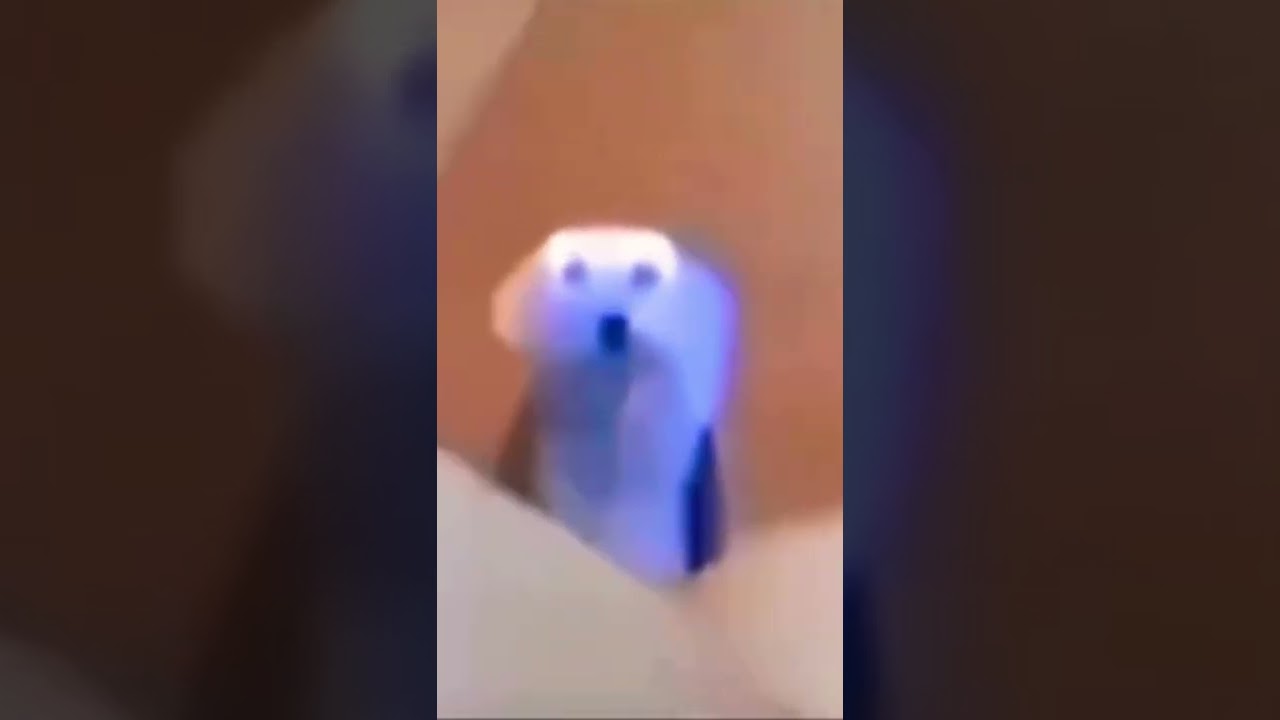 Goofy augh marshmallow puppet - YouTube