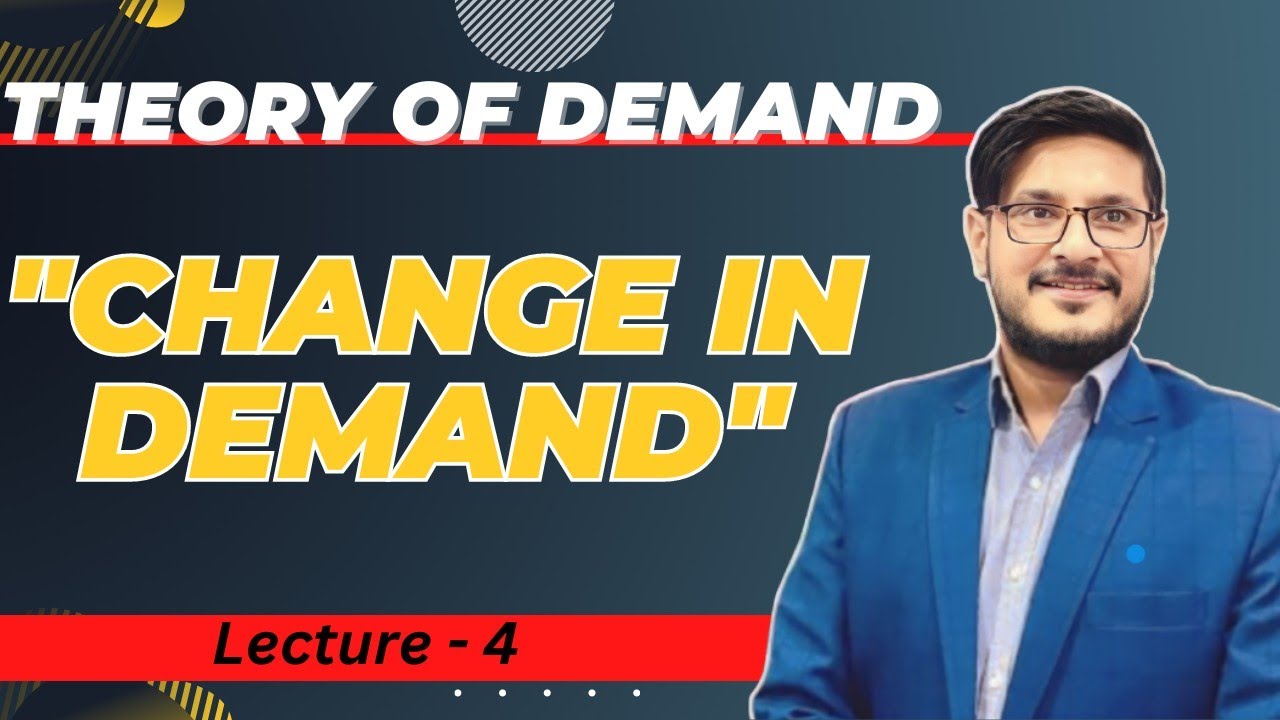 CHANGE IN DEMAND| INCREASE IN DEMAND | DECREASE IN DEMAND | FOR CLASS 11&12 | CBSE & BSEB - YouTube