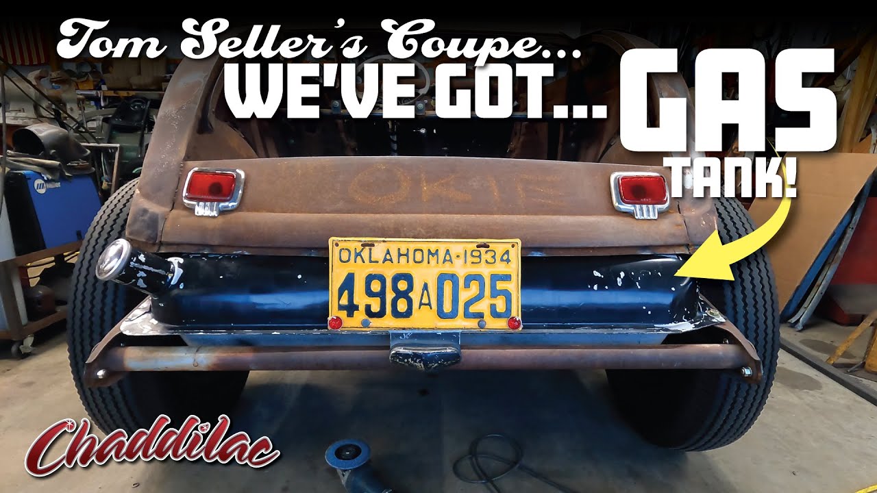 1934 Ford Gas Tank · TSC gets a new gas Tank... Let's cruise!! - YouTube