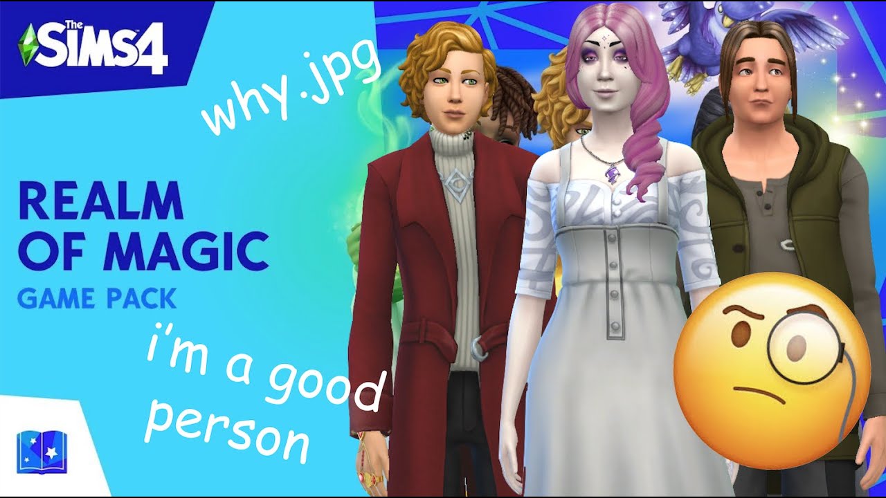 FIXING THE REALM OF MAGIC MAGES IN THE SIMS 4 - YouTube