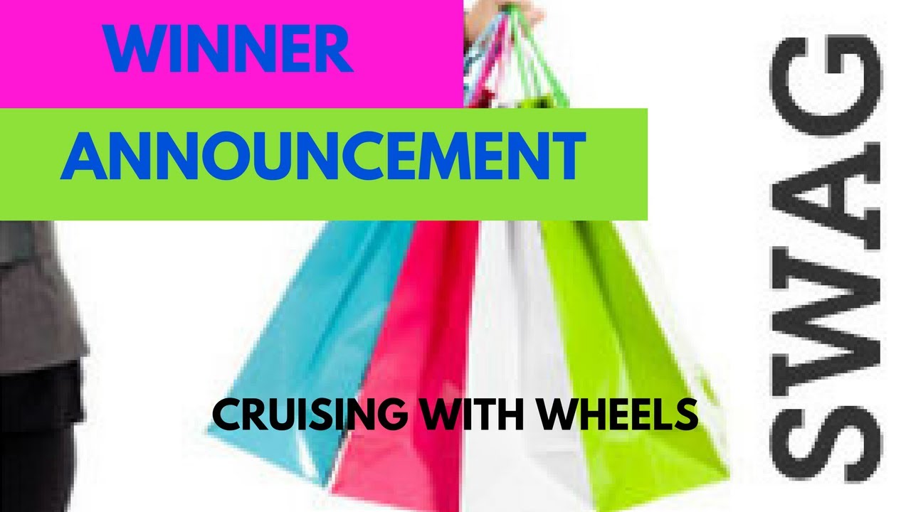 SWAG BAG GIVEAWAY WINNER ANNOUNCED - YouTube