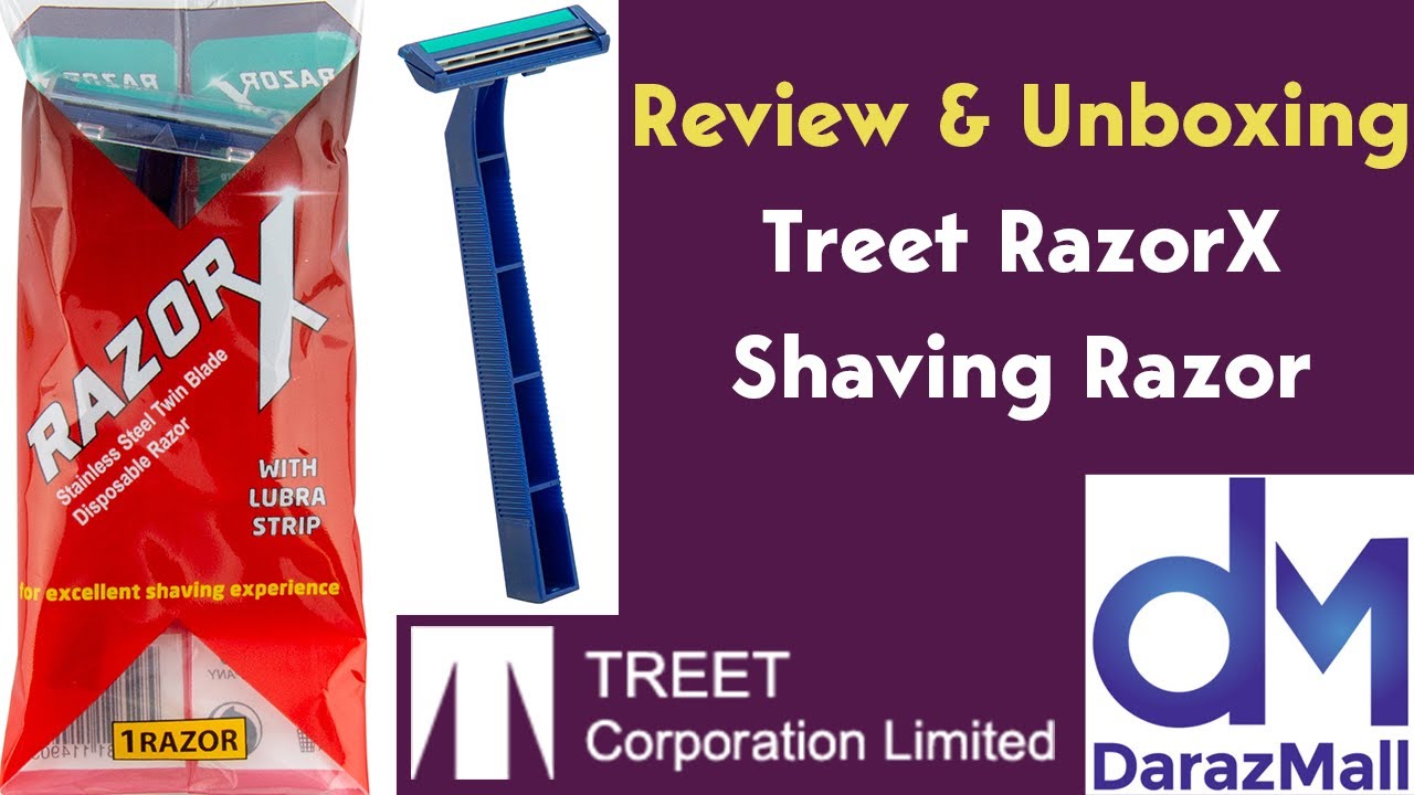 Rs.12 Treet Razor X from Treet DarazMall Shop Unboxing and Review - FBD ...