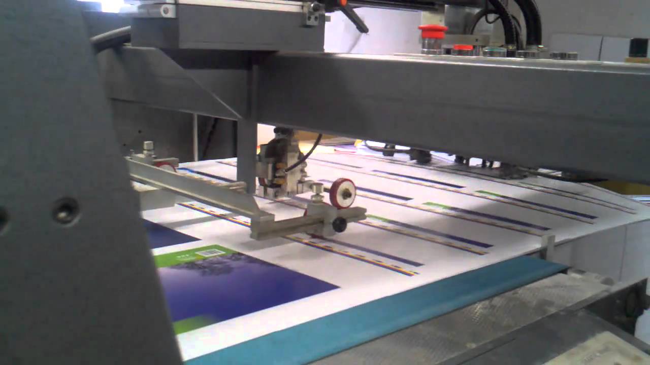 Laminating on Autobond Compact - YouTube