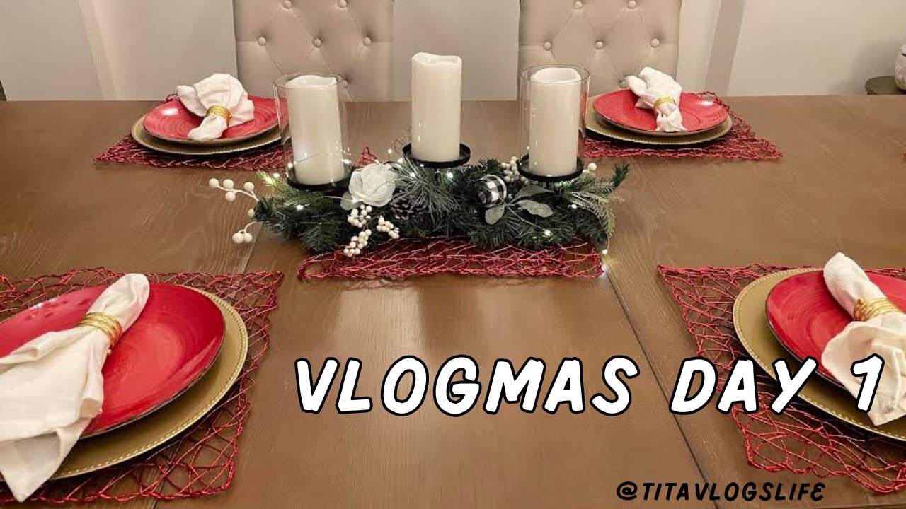 Vlogmas Day 1 | Decorate with Me | Family Time | Publix - YouTube