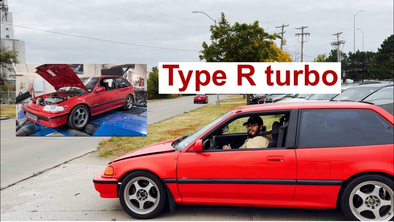 Clean Ef turbo honda civic full type r swap dynotune got sold - YouTube