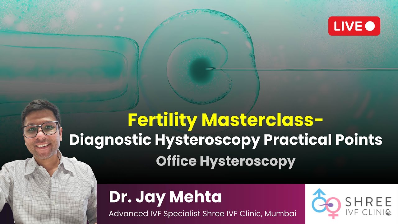 Fertility Masterclass 28 - Diagnostic Hysteroscopy Practical Points | Office Hysteroscopy - YouTube