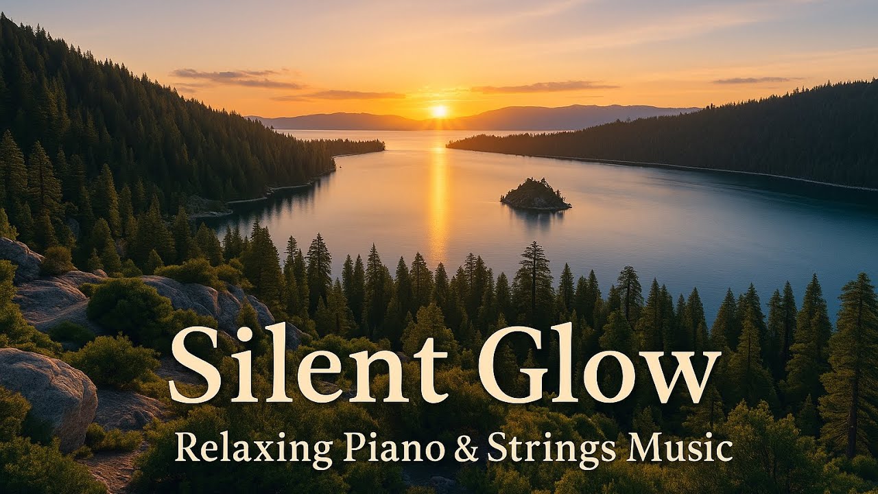 🌙 Silent Glow – 1 Hour Relaxing Piano & Strings BGM | Wind and Memory ...
