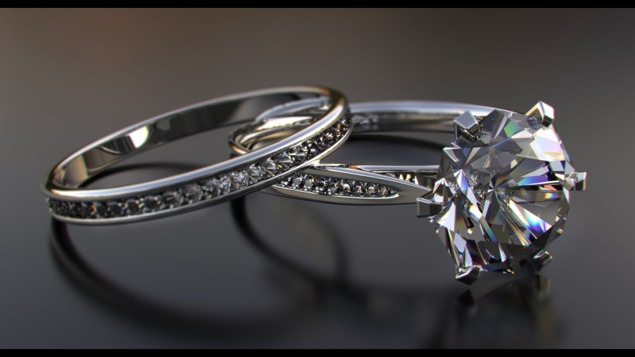 Jewellery - Ring \ 3D Animation - Product rendering - YouTube