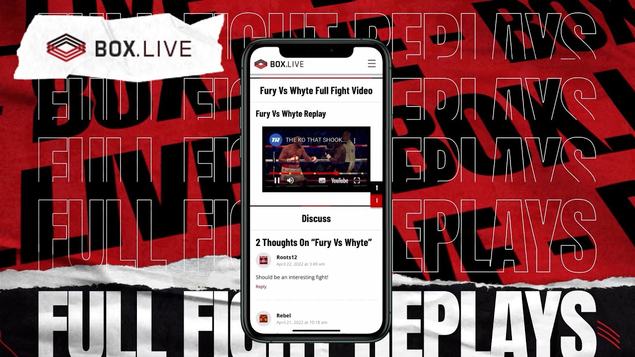8 - Full Fight Replays - How To Use Box.Live Guide - YouTube