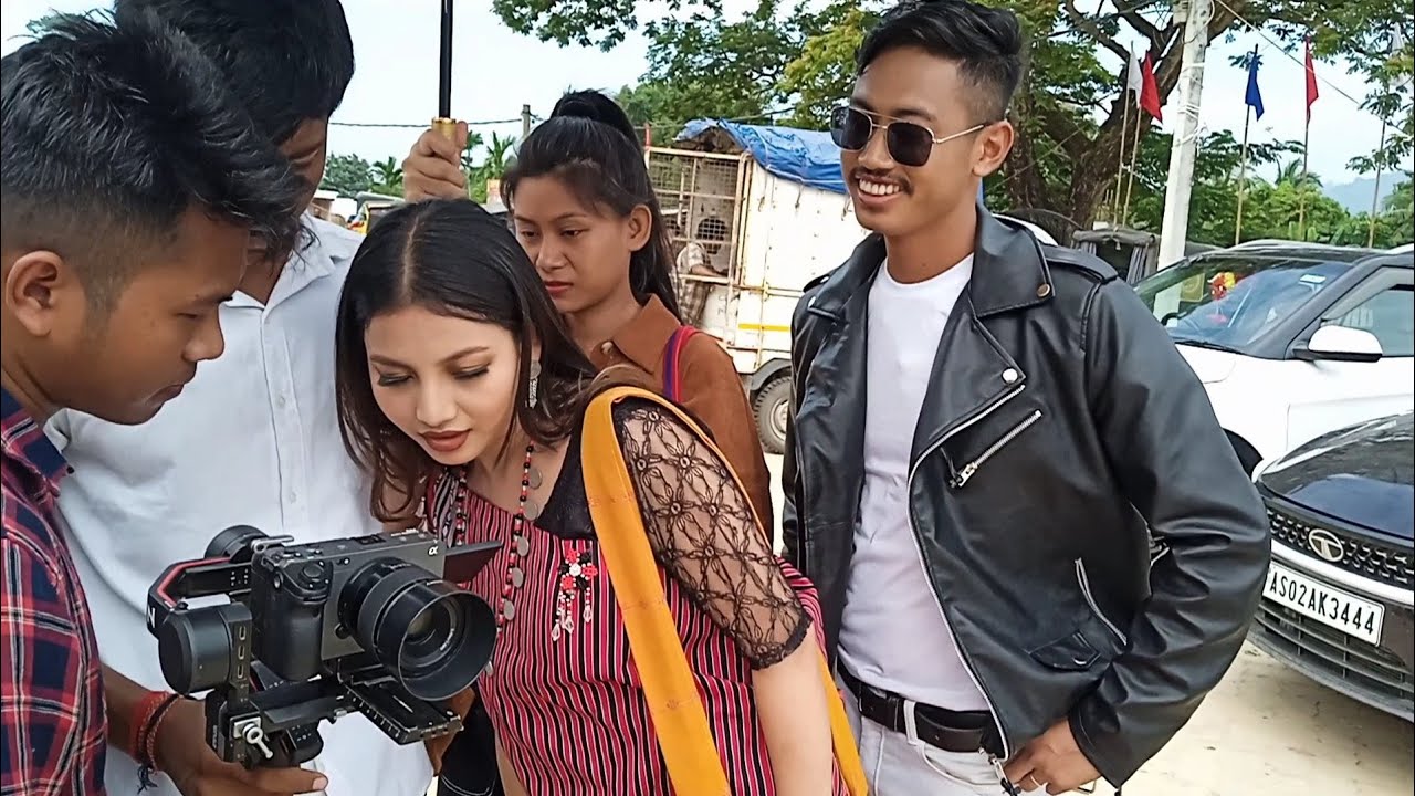 Oh korpi || Genu vlogs pen Lily Rongpharpi new video shotting bom lo|| binong ingti kathar🙏 ...