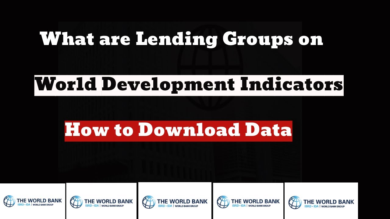 Downloading Lending group data from WDI (World Bank) | IBRD and IDA ...