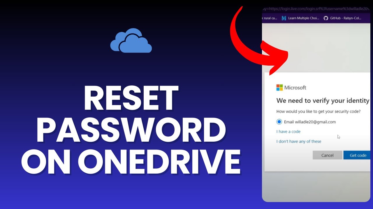 How to Reset OneDrive Password 2024? - YouTube