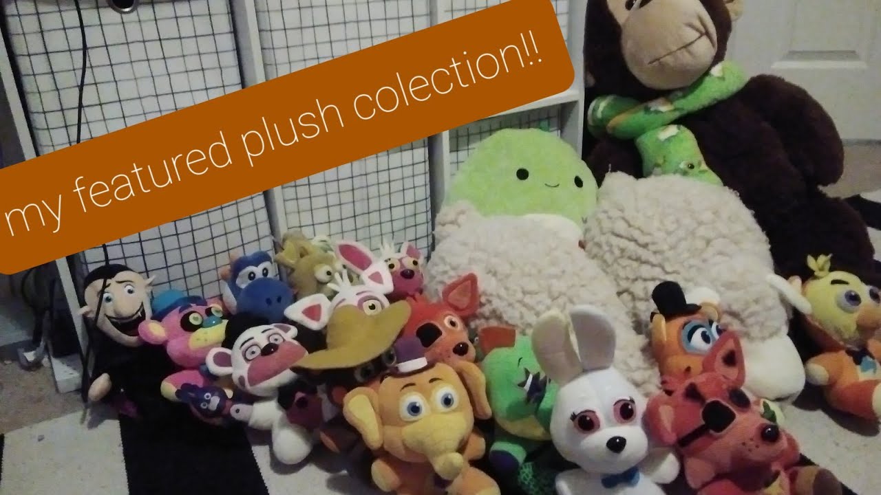 my featured plush collection!!!! - YouTube