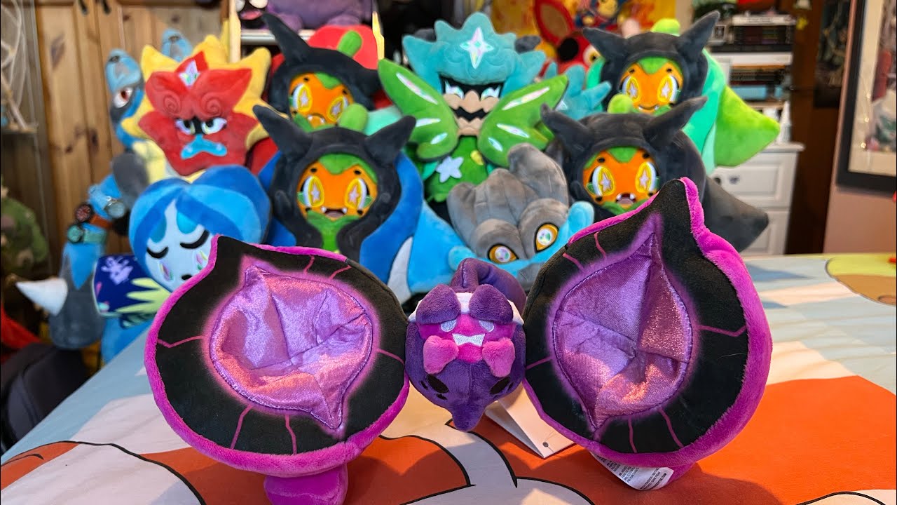 Pecharunt plush #pokemoncenter - YouTube