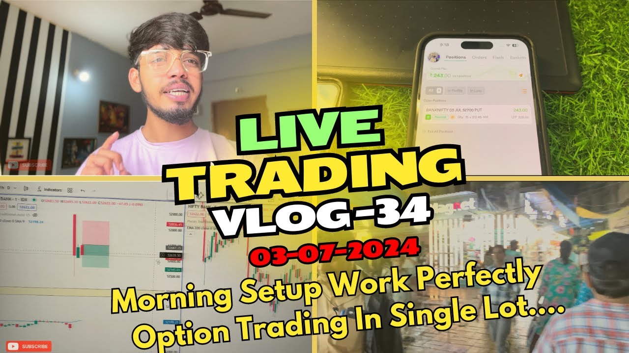 Morning Setup | Daily vlog | Live Trading | Trading Vlog '' Trading Gupshup : Ankit Ke Saath ...