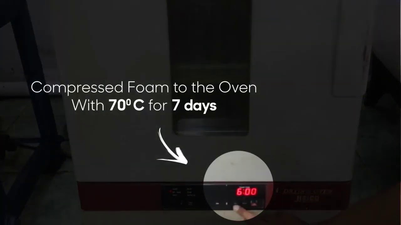 compresion set test - YouTube