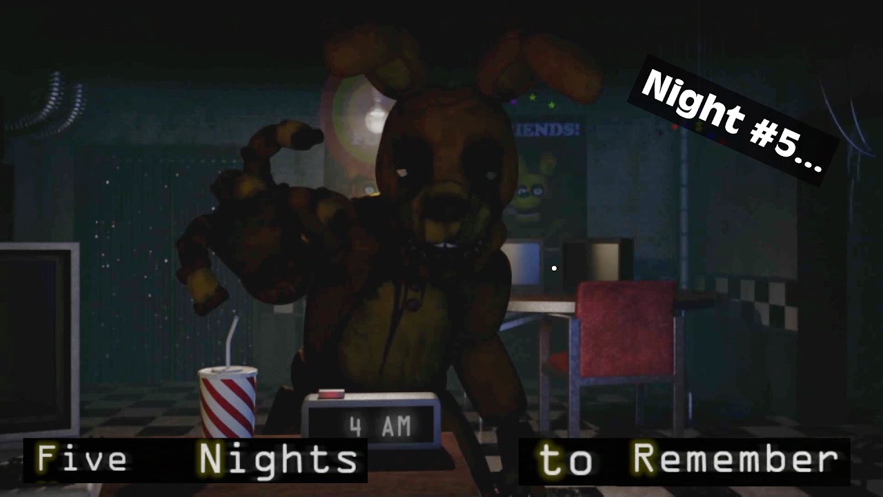 Only Five Nights To Remember PT.2 - YouTube