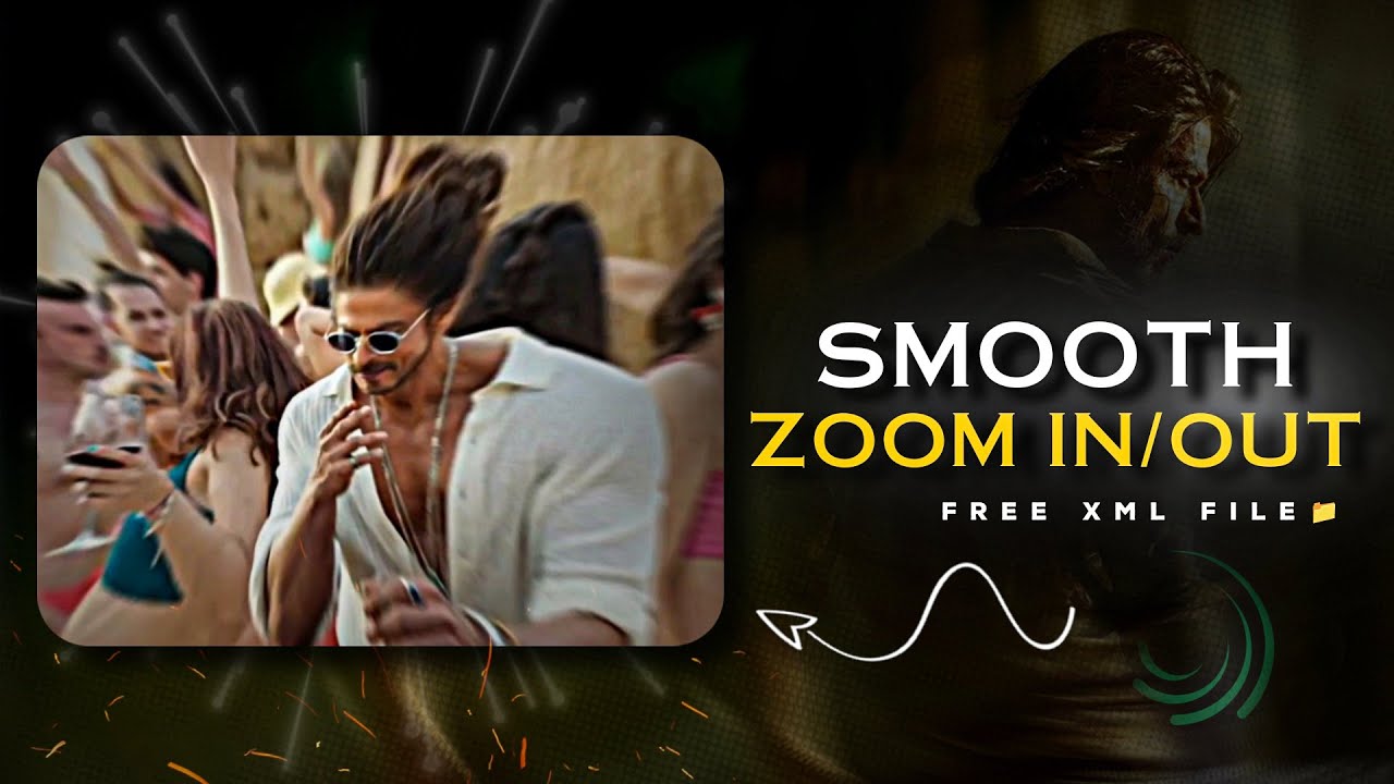 Smooth Circular Zoom in/out Transition XML File ⚡[Alight Motion Free ...