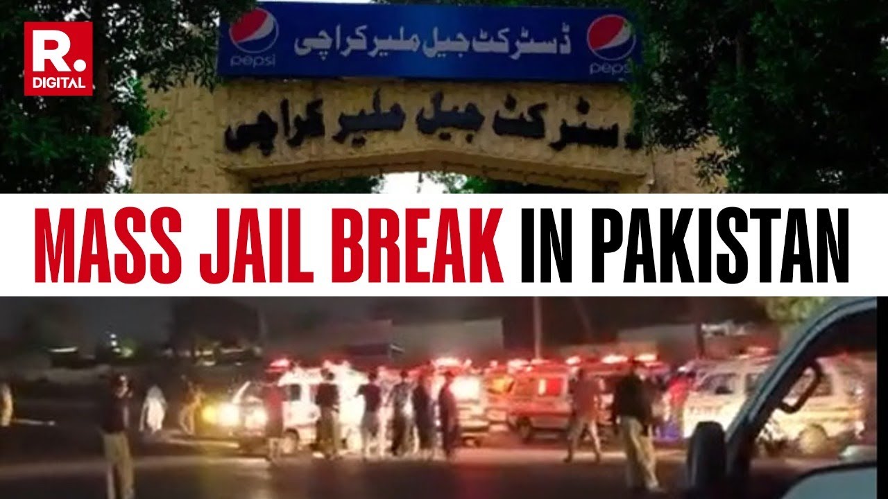 Mass Jail Break In Pakistan's Karachi: Over 200 Prisoners Escape From ...