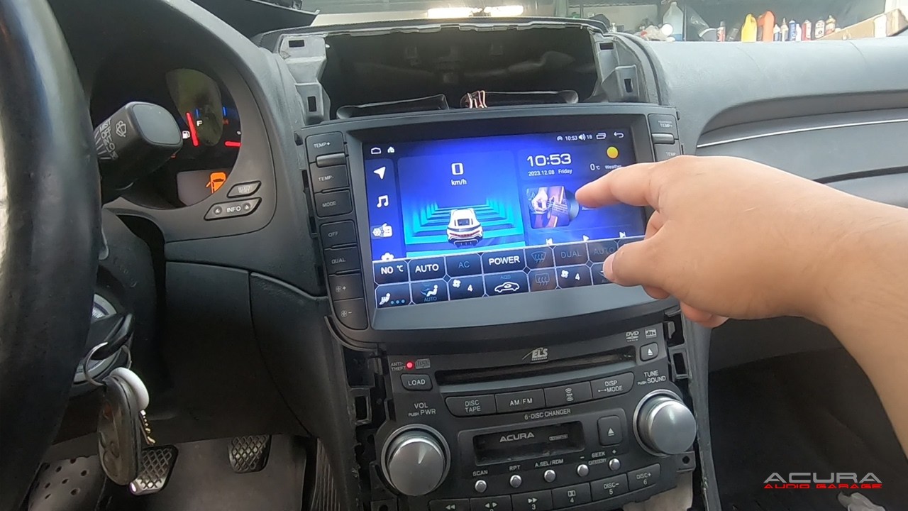 2004 2006 2007 2008 Acura TL Navigation Screen Upgrade - Android ...