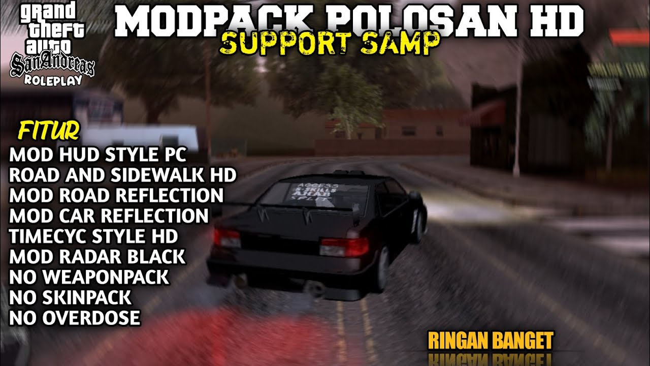 MODPACK POLOSAN HD || SUPPORT SAMP ‼️ - YouTube