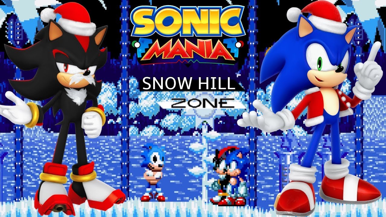 Sonic Mania Snow Hill Zone Mod Walktrough [4K 60fps] - YouTube