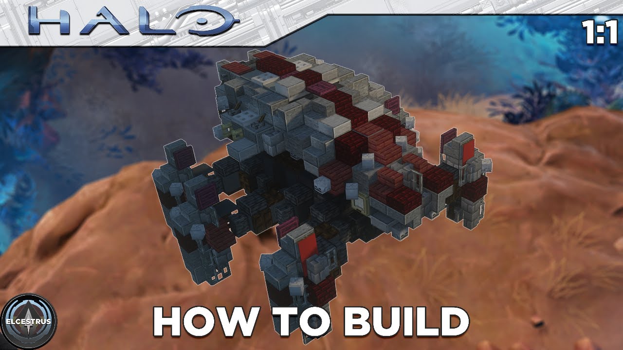 Banished Blisterback | Minecraft Halo tutorial - YouTube