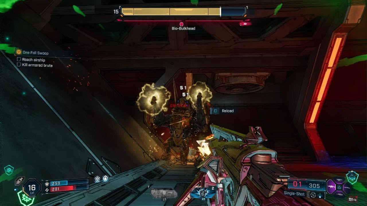 Borderlands 4 PS5 - Boss # 7 - Bio - Bulkhead - YouTube