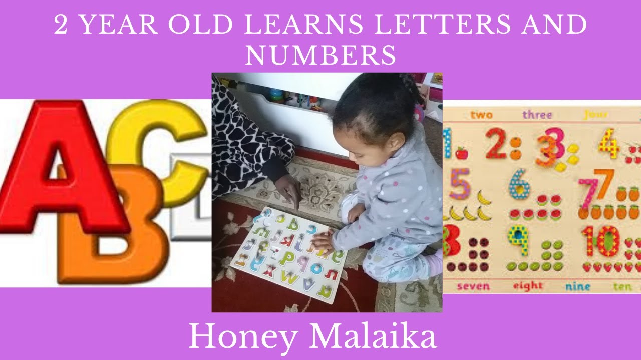 TODDLER LEARNING LETTERS AND NUMBERS | 2 YEAR OLD - YouTube
