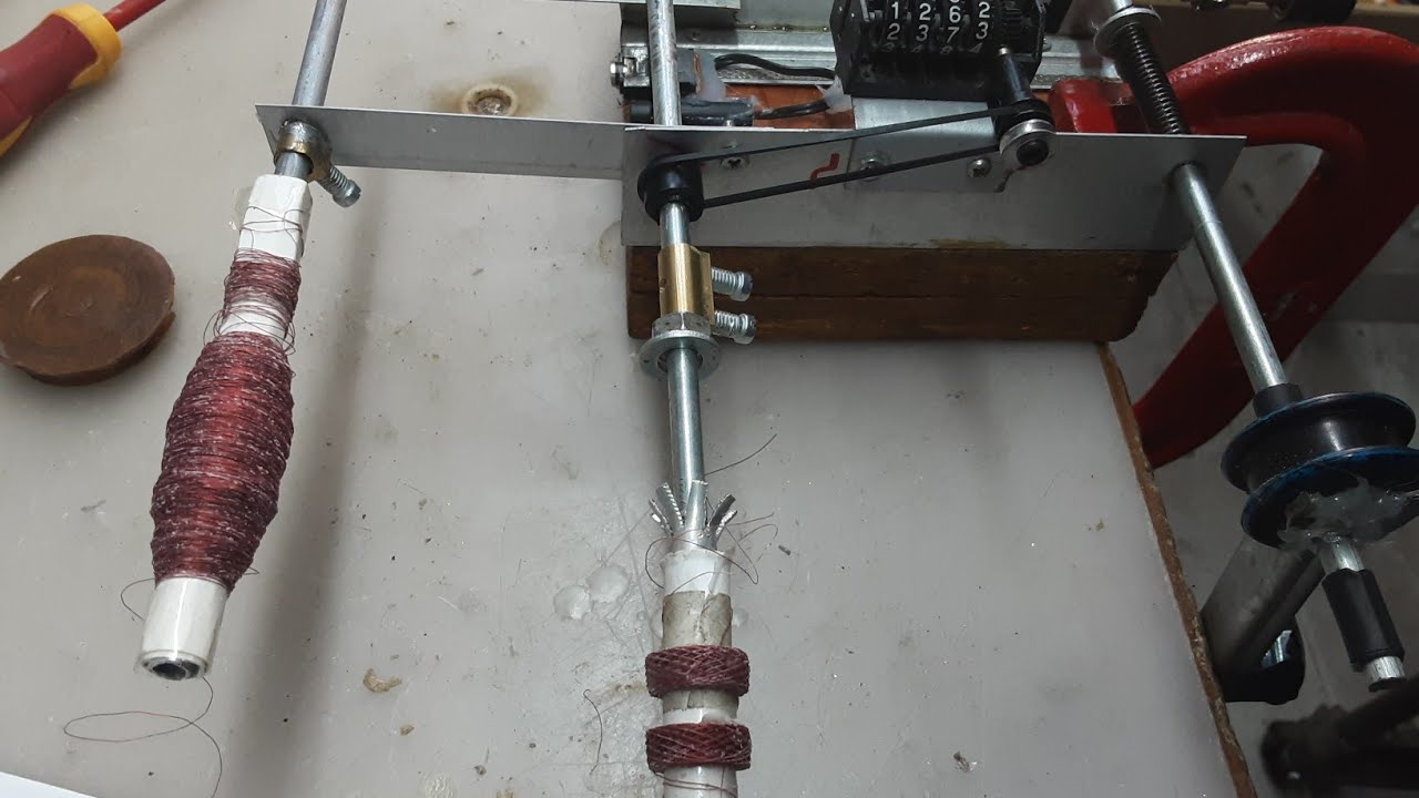 Perfección de la Maquina de bobinar bobinas de nido de abeja - YouTube